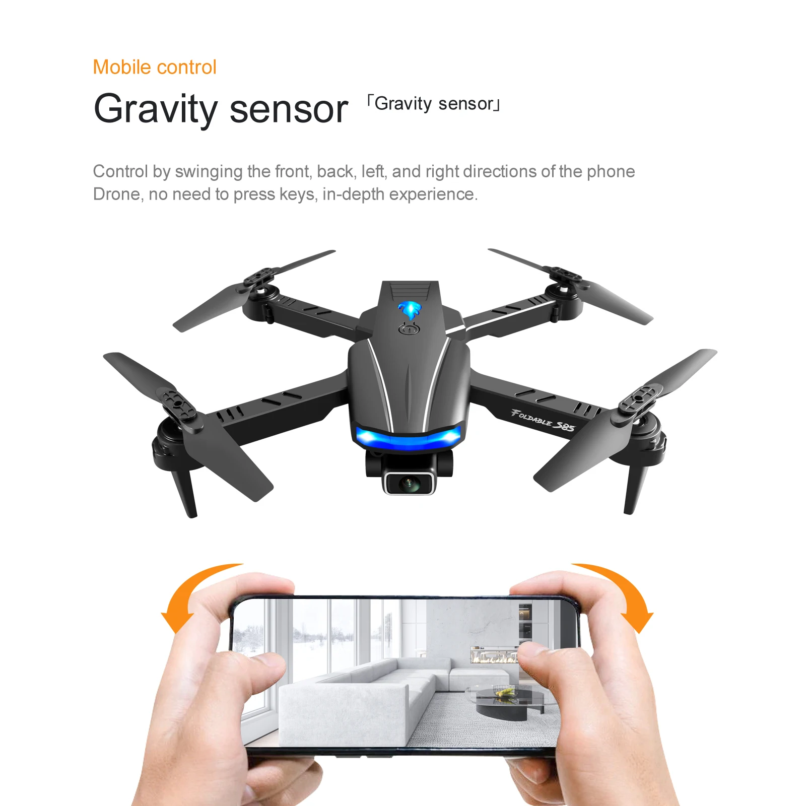 S85 Gps Drone Pro 4k Hd Camera 2.4g Long Range Quadcopter Wifi Foldable ...