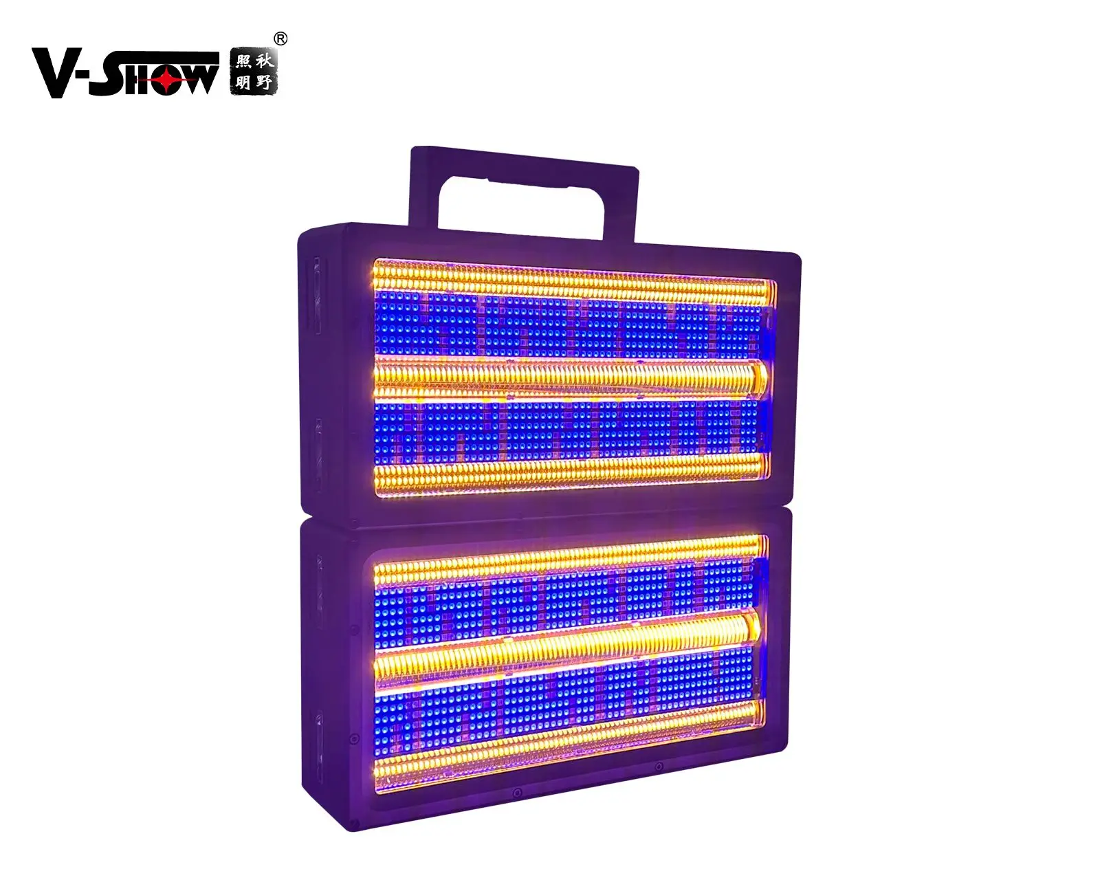 V-show V8 Flasher High Power Strobe Light Disco Dj Effect White Strobe ...