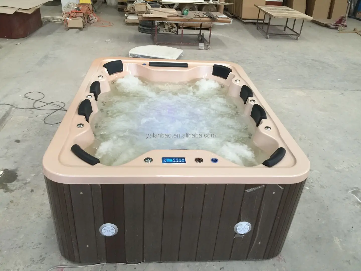 Outdoor 8 Person Spa Whirlpool Massage Swim Pool Hot Tub