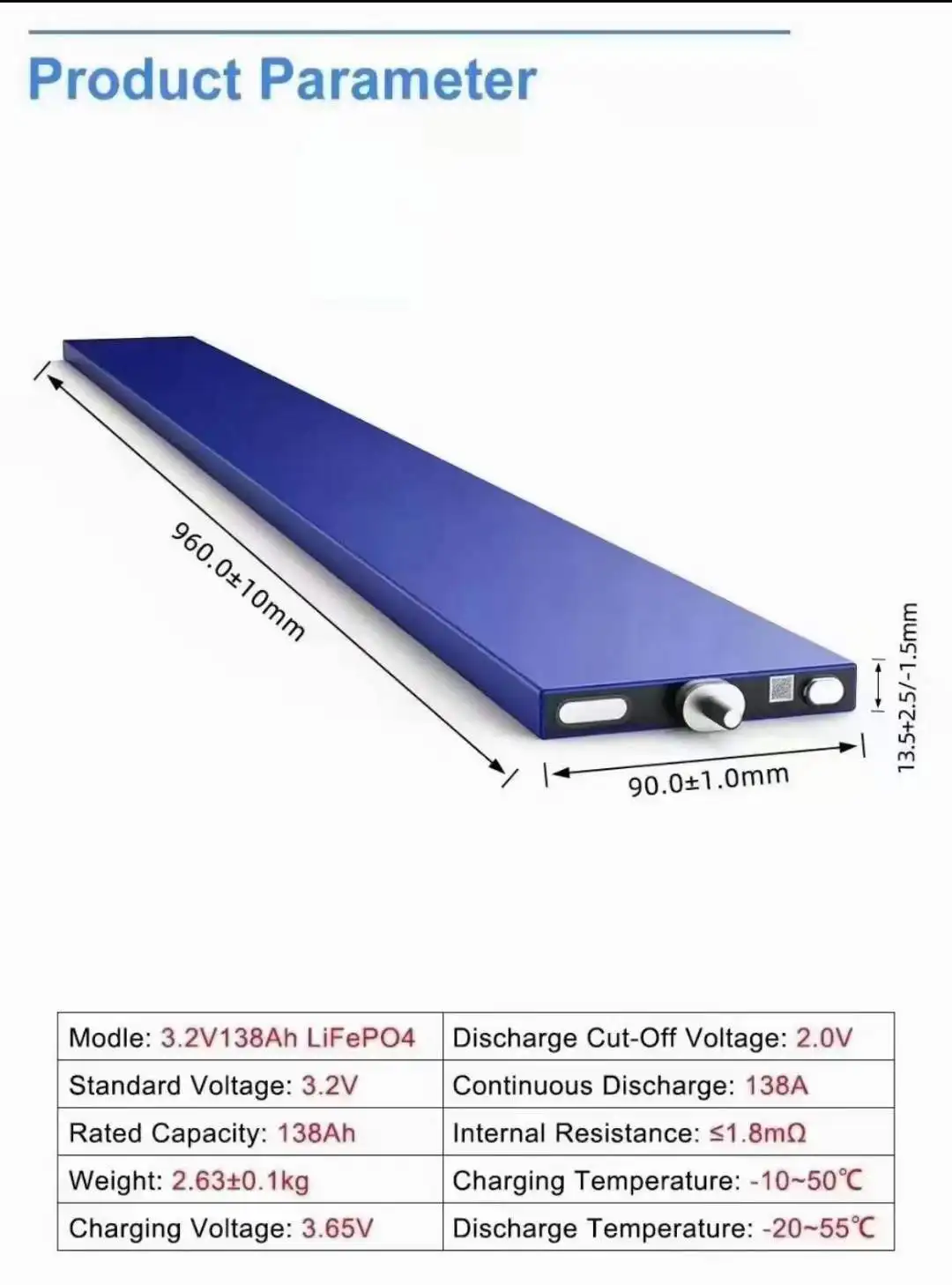 Blade Battery Geb Brand New Svolt 138ah 3.2v Lifepo4 3.2v 184ah Ups ...