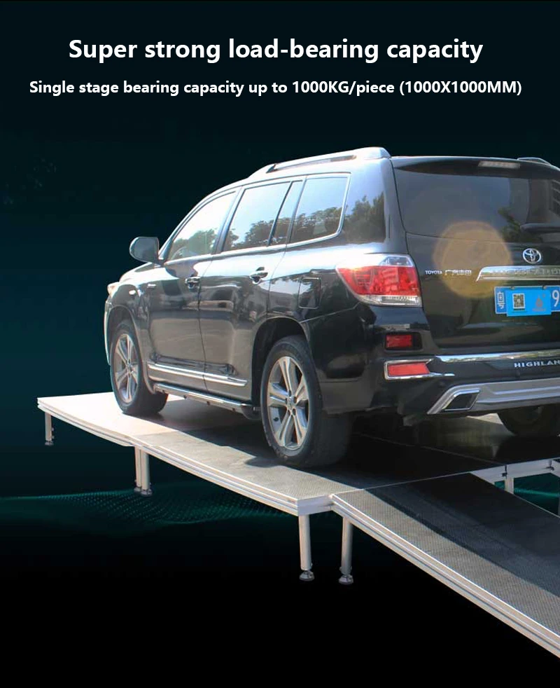 Concert Mobile Adjustable Platform Podium Staging Portable Wedding ...