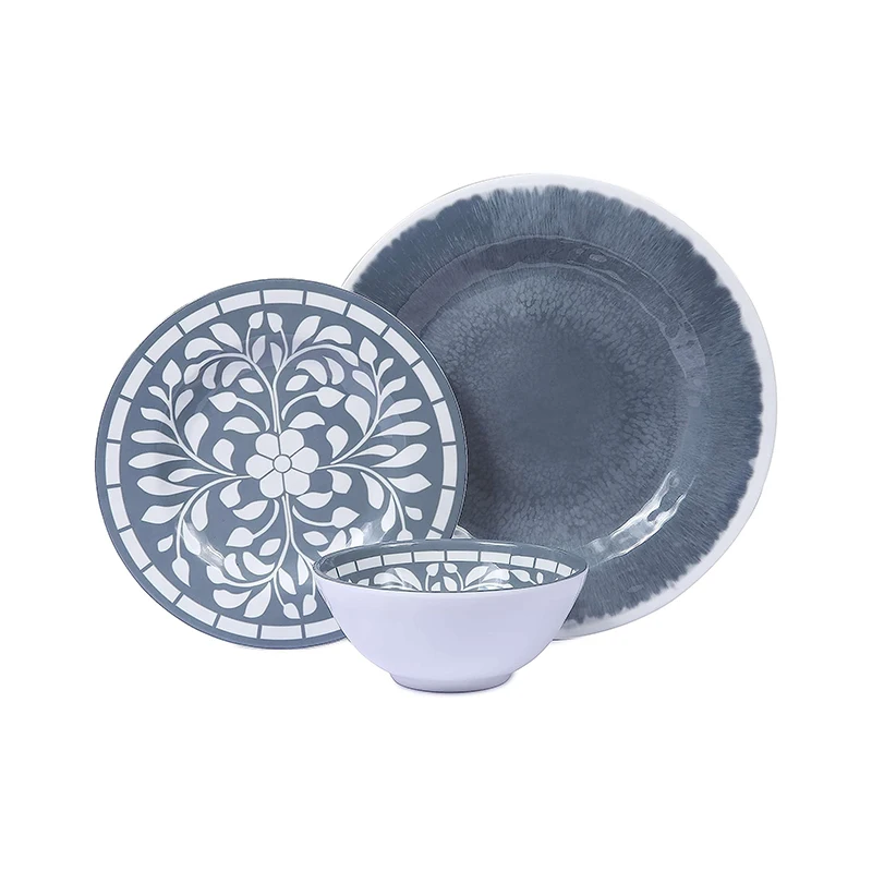 Melamine Unbreakable Luxury Dinnerware Sets for Everyday Use