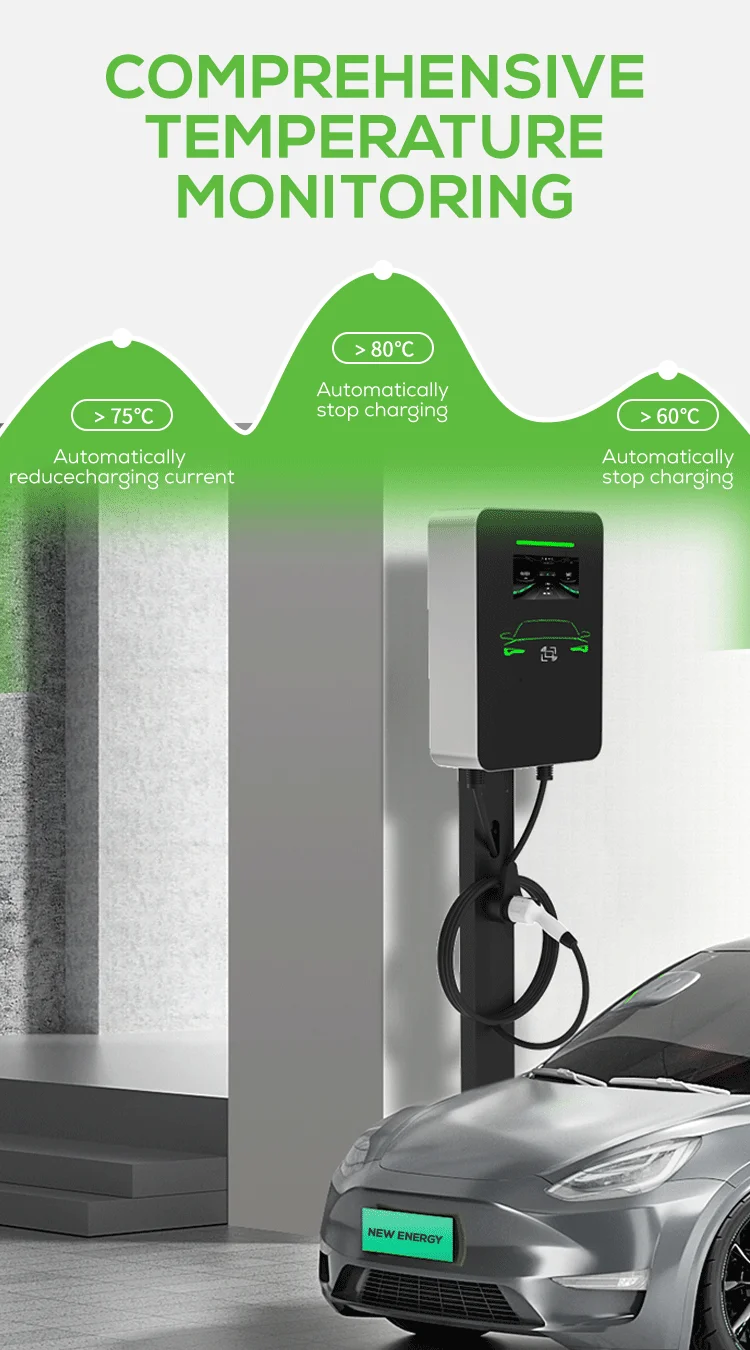 Ovrod 11kw 22kw Wallbox Fast Electric Vehicle Ev Charging Station With ...