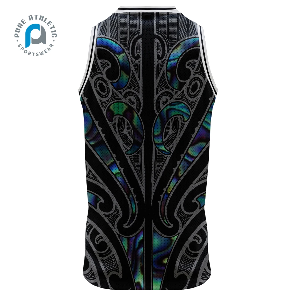 Pure 2024 Custom Mesh Indigenous Sublimation Breathable Training ...