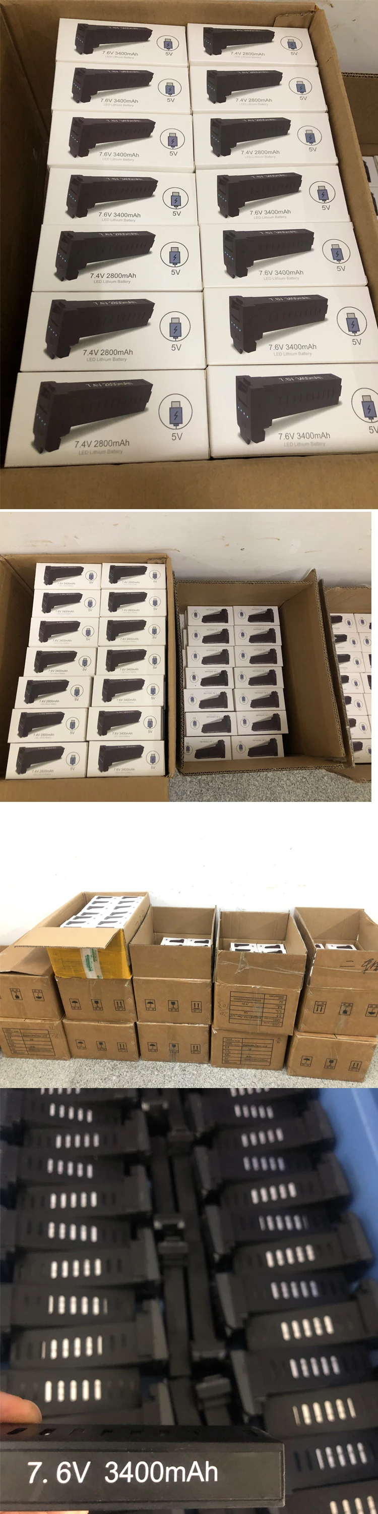 Factory Directly Supply Sg906 Max Battery Beast 3 7.6v 3400mah Lipo ...