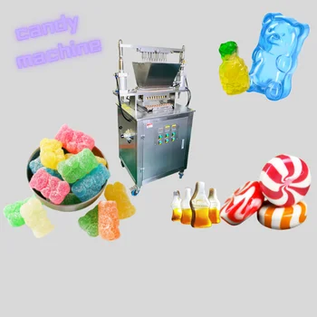 Confectionery Industry Gummy Jelly Vitamin Gummy Soft Candy Machine For ...