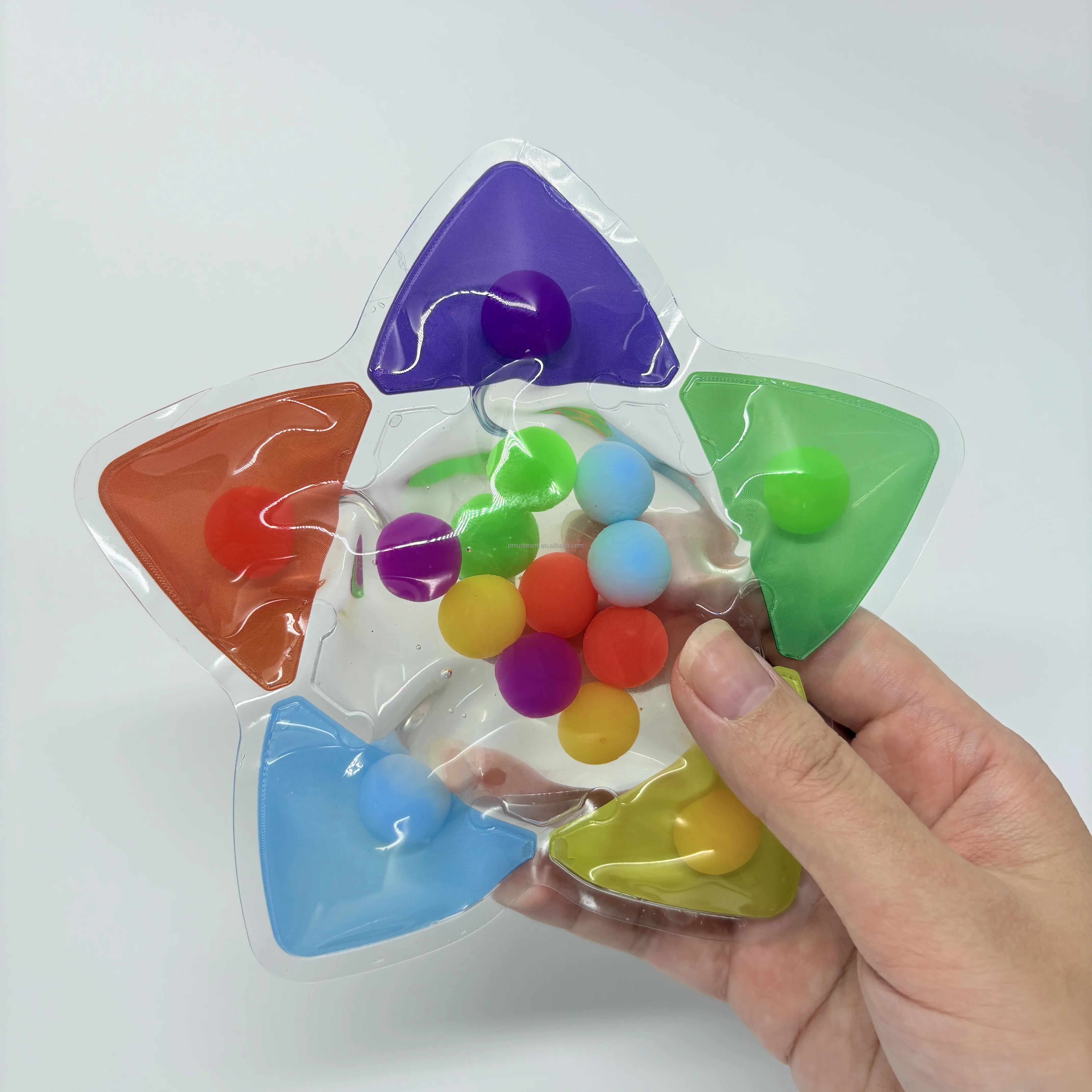 Color Matching Toys Games Flower-shaped Fine Motor Color Sorting Toys ...
