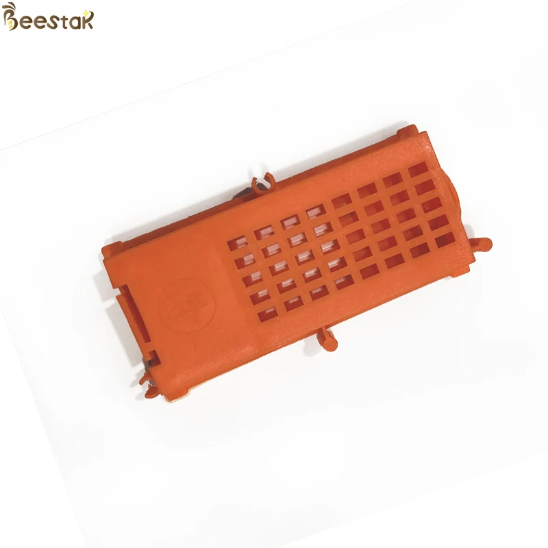 Red Multifunctional Queen Cage for Bee Queen Rearing System for Beekeeper