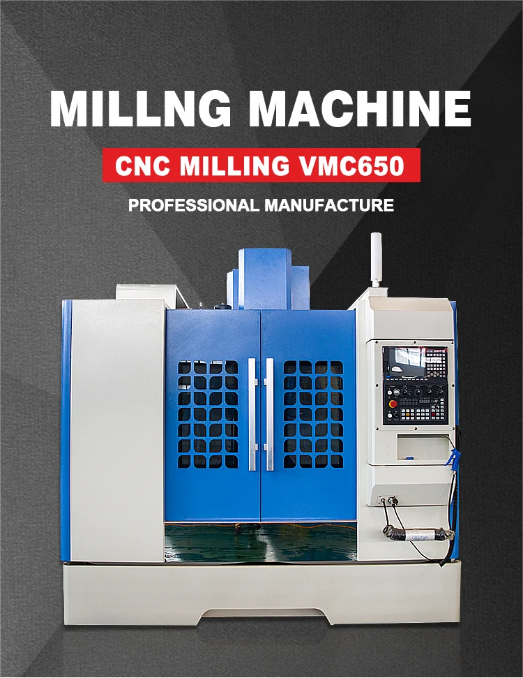 5 Axis Cnc Machine Taiwan Cnc Small Metal Cnc Milling Machine Vmc650 ...
