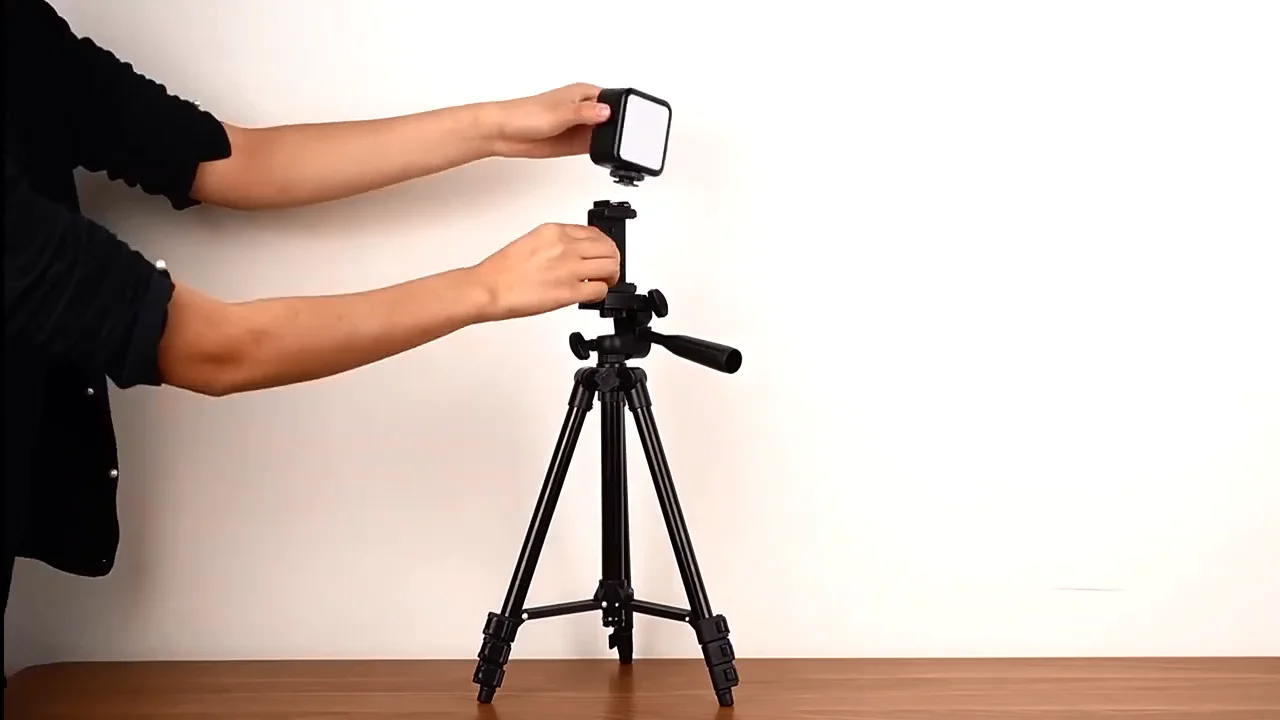 Mamen Vlogging Starter Smartphone Kit Lighting Hands Free Blog Youtube ...