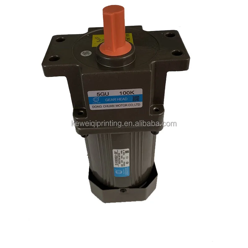 90W DONG CHUAN Induction Motor with Gear Head - 6 Month Warranty