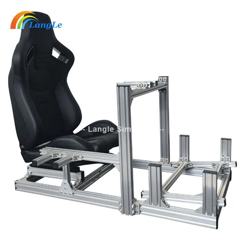 Sim Racing Game Cockpit Accessories Black Aluminum Metal Keyboard Tray ...
