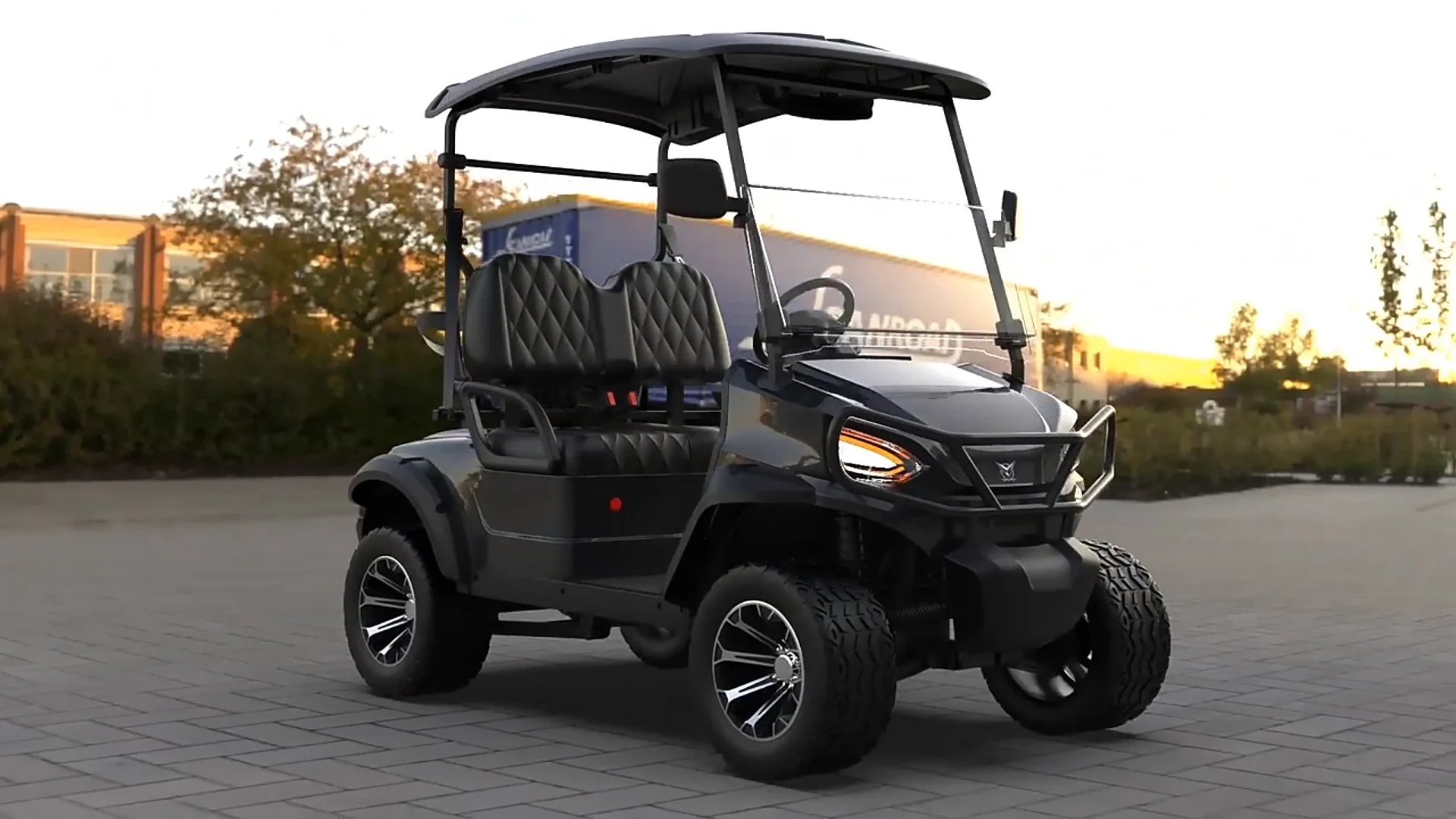 2 Seater Buggy Golf Cart With Storage Low Speed Electric Buggy Golf Car ...