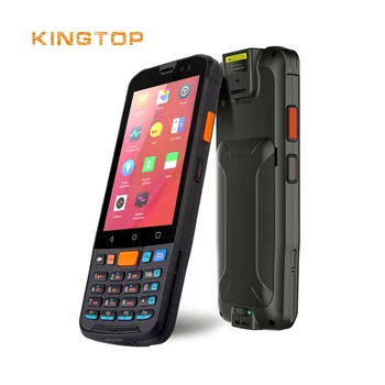 Kingtop Android 11.0 4g Full Keypad 1d 2d Qr Barcode Scanner Inventory ...