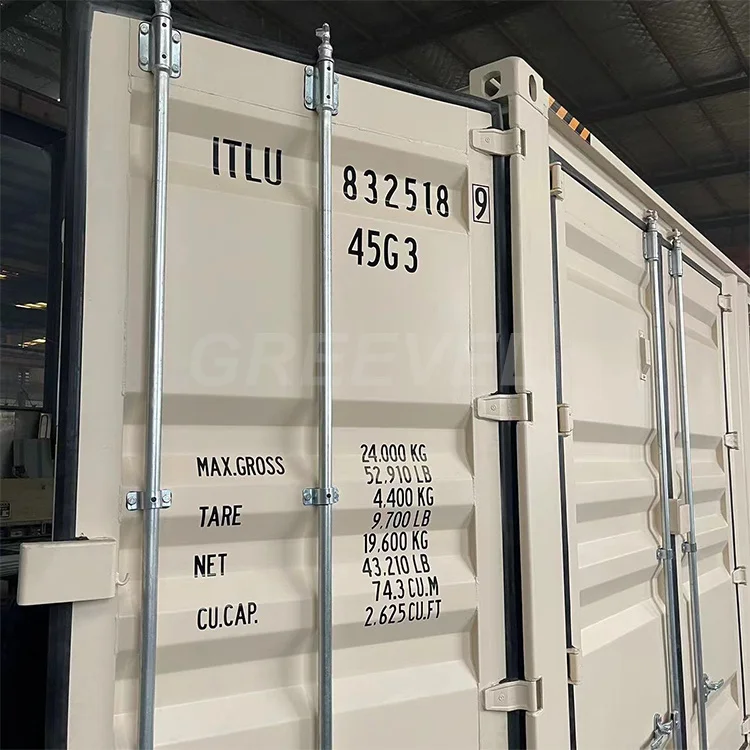 40HC Open Side Container 40ft Shipping Container with 4 Side Doors Easy ...