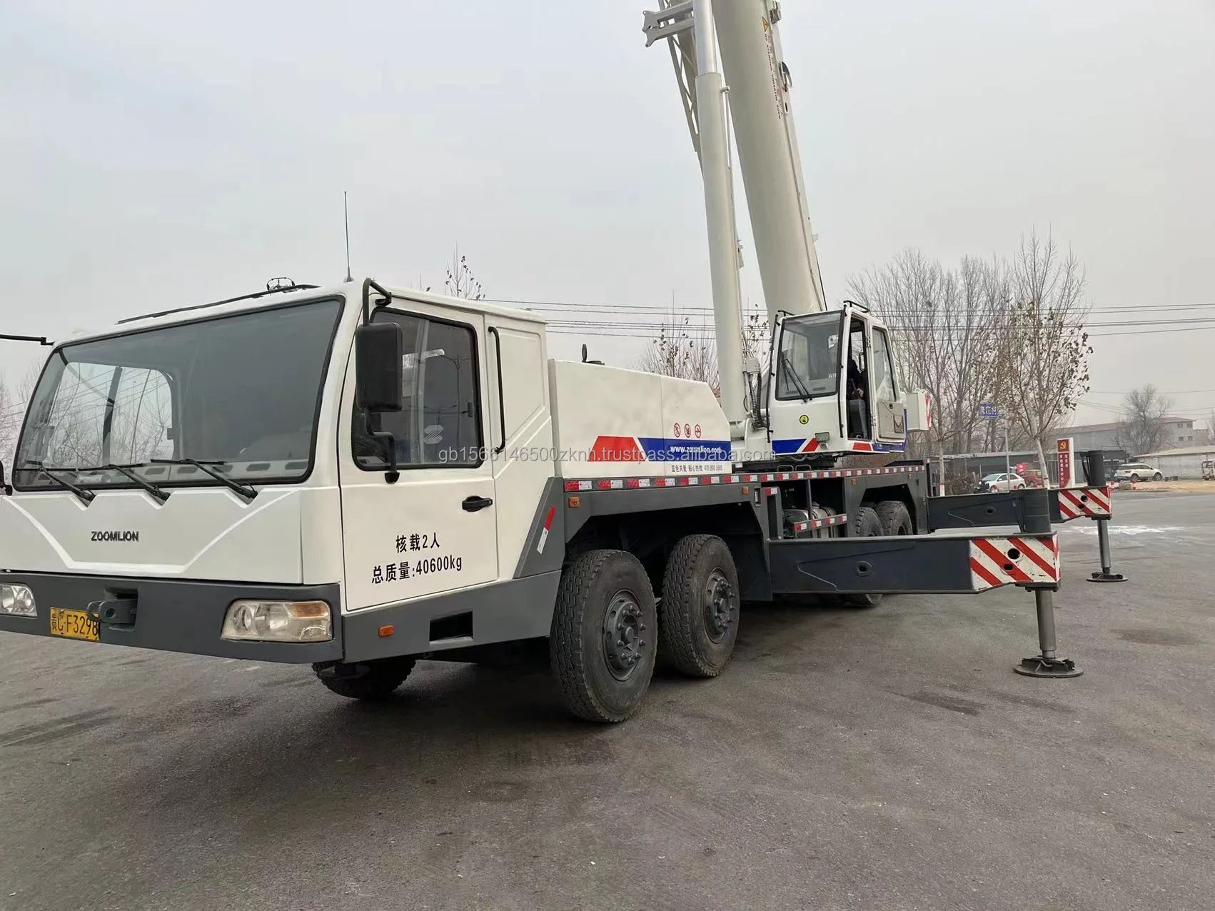 Used 50ton Crane Zoomlion Truck Crane Qy50v Qy55v Good Price 50 Ton ...