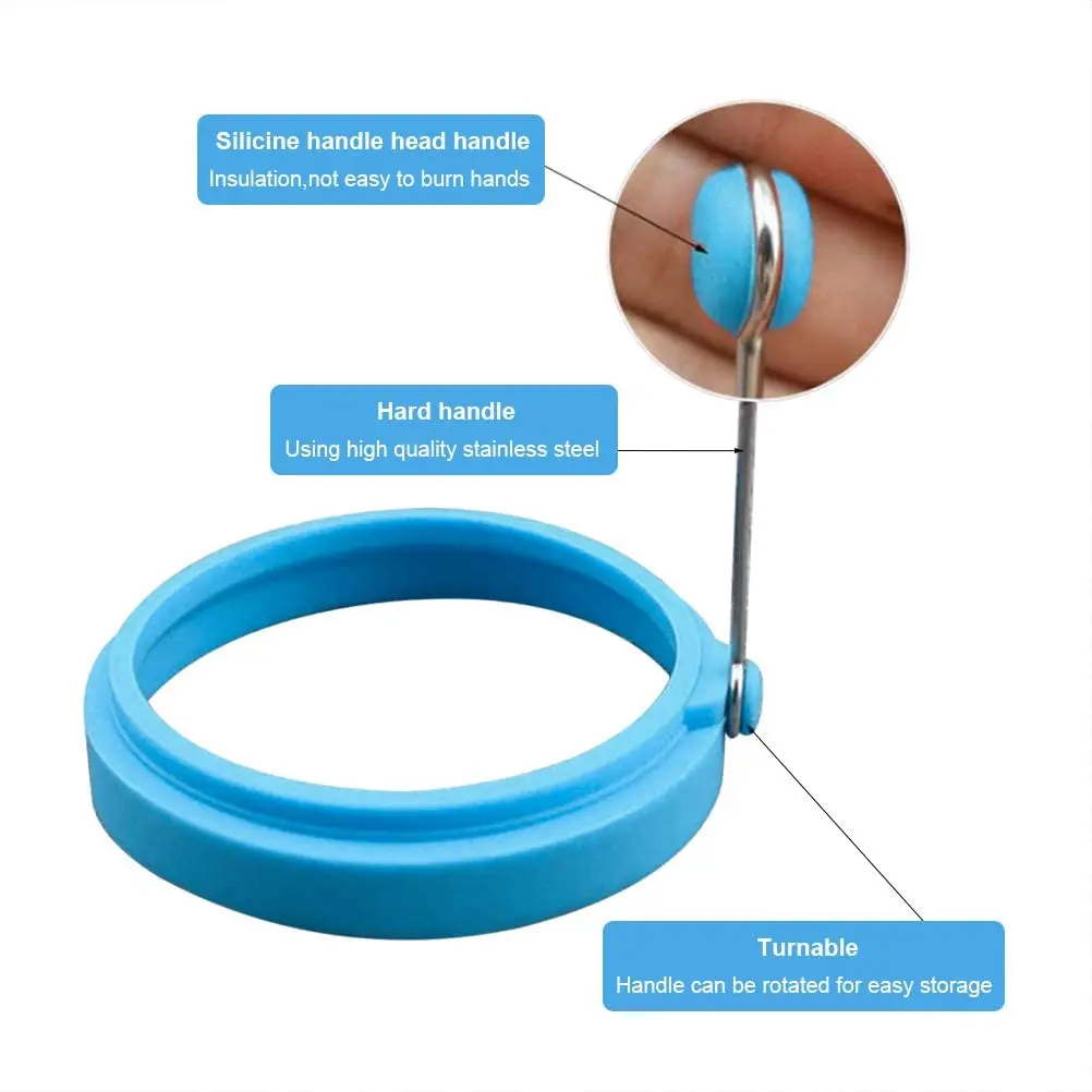 Non Stick Egg Frying Mold Kitchen Gadget Tools Fried Mold Round Egg ...