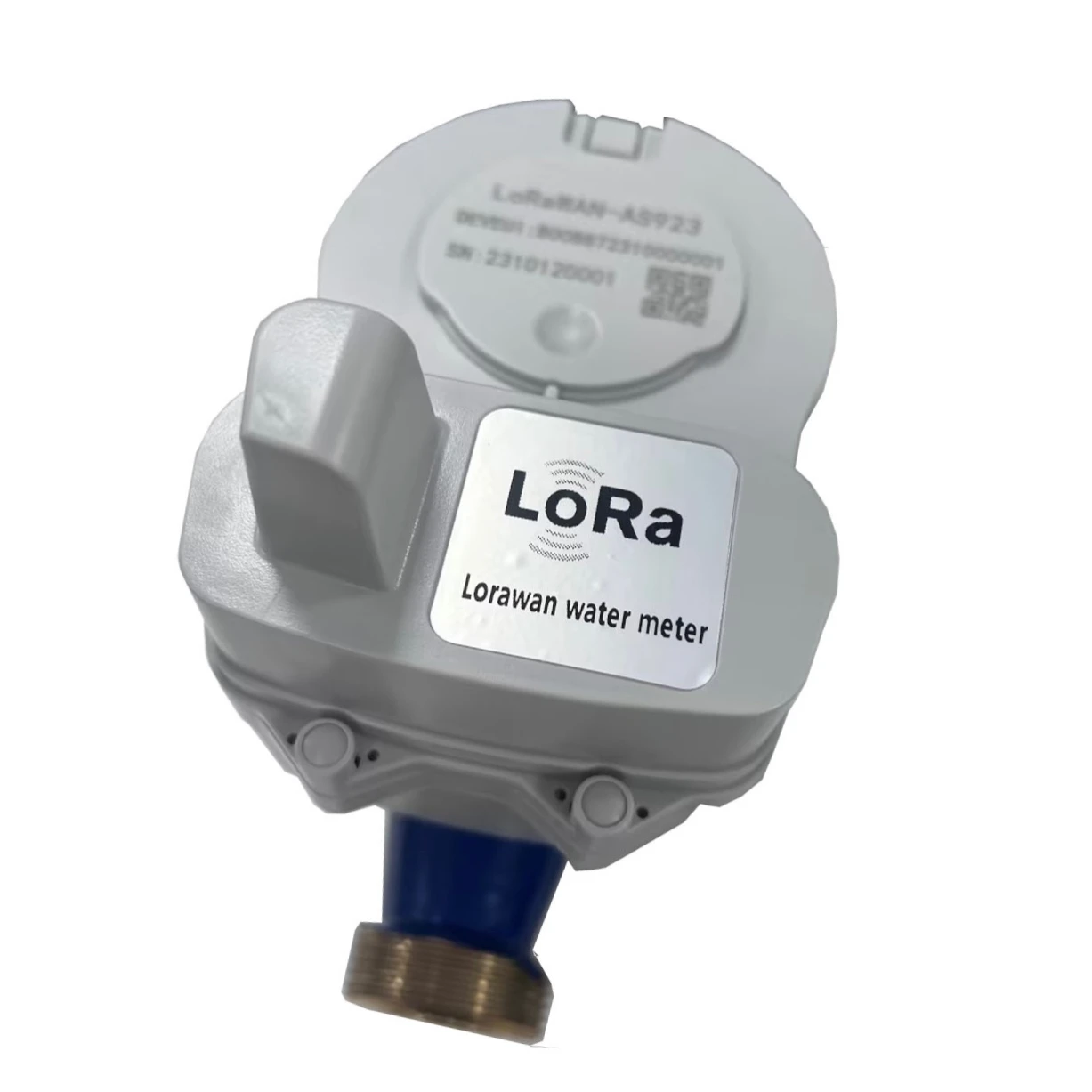 Lorawan Smart DN25mm Brass Wireless Water Meter High Accuracy Prepaid ...