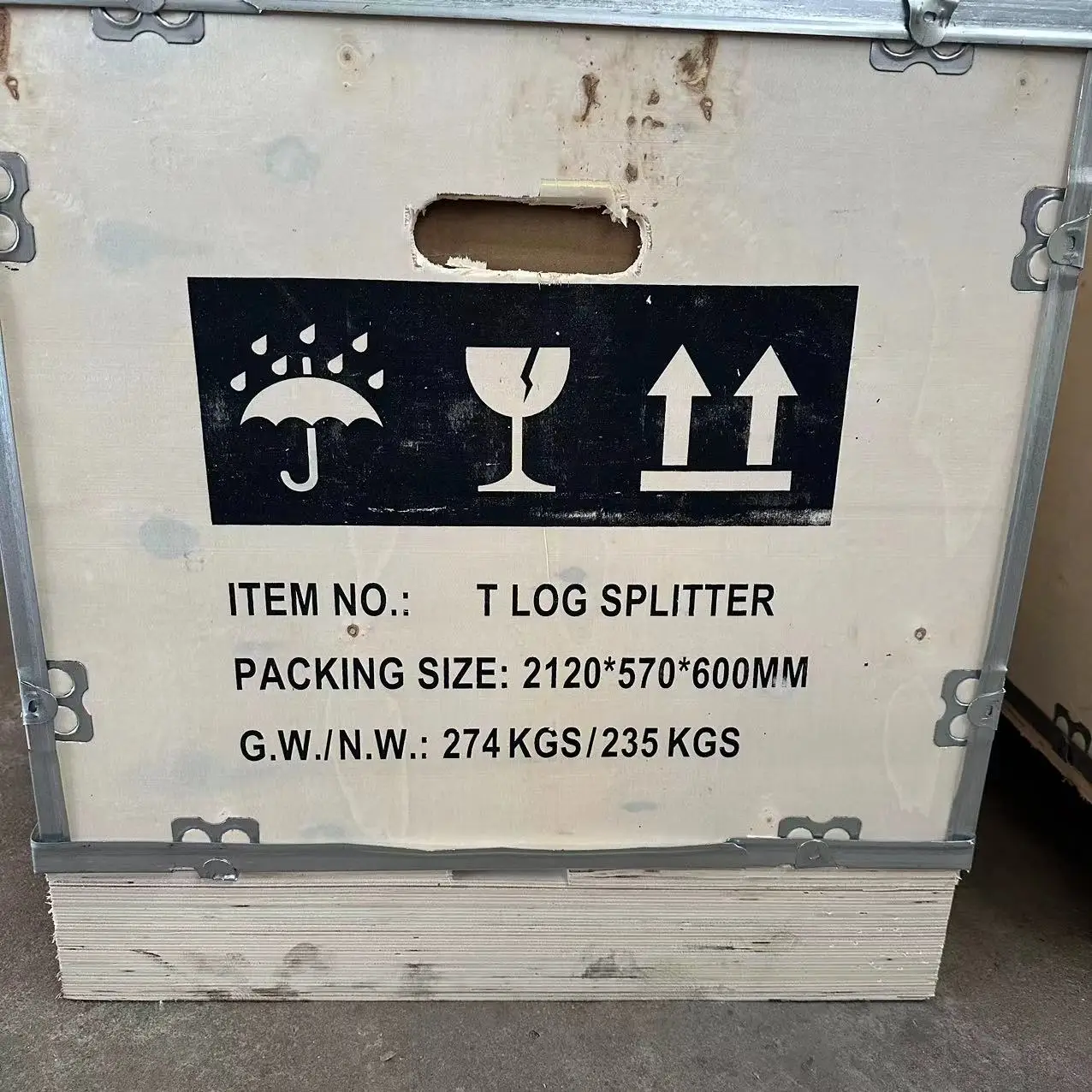 8t Hydraulic Log Splitter Small Fast Log Splitter Home Mini Electric ...