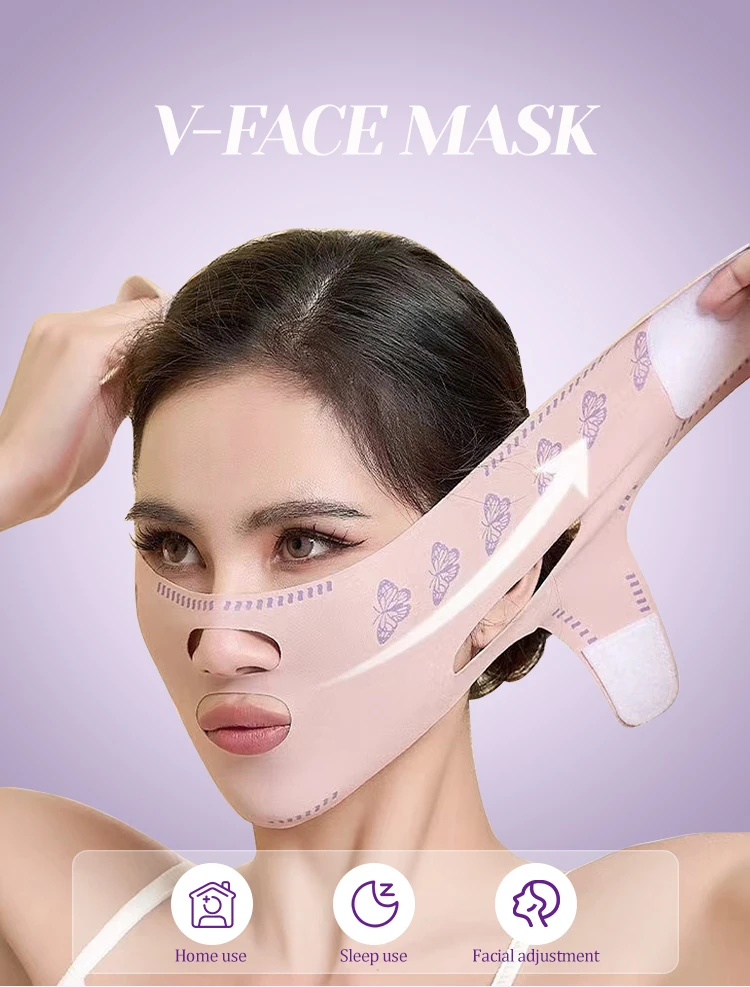 Double Chin Reducer V Lifting Face Bandage - Comfort & Effect