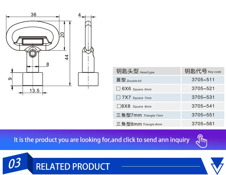 Universal Elevator Door Lock Water Valve Key Wrench