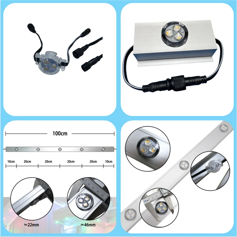 Factory Direct Supply Dc 12v Ws2811 30mm Waterproof Addressable Smart ...