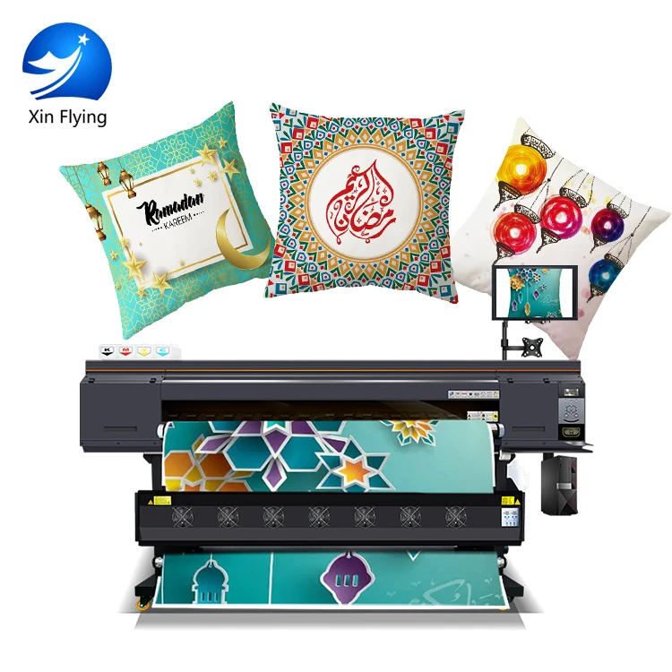 Digital Sublimation Printer 1900mm With 8 Epson I3200-a1 Print Heads ...