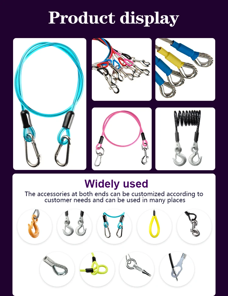 Wire Rope Assembly with Threaded End for Safety & Strength