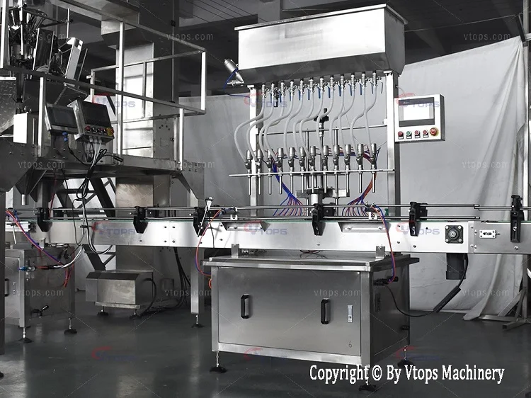 Automatic Pressure Liquor Overflow Liquid Filling Machine