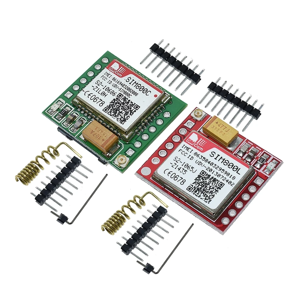 Smallest SIM800L SIM800C GPRS GSM Module Micro SIM Card Core BOard Quad ...