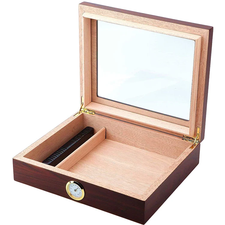 2021 Customized Handmade Cigar Humidor Wood Cigar Boxes