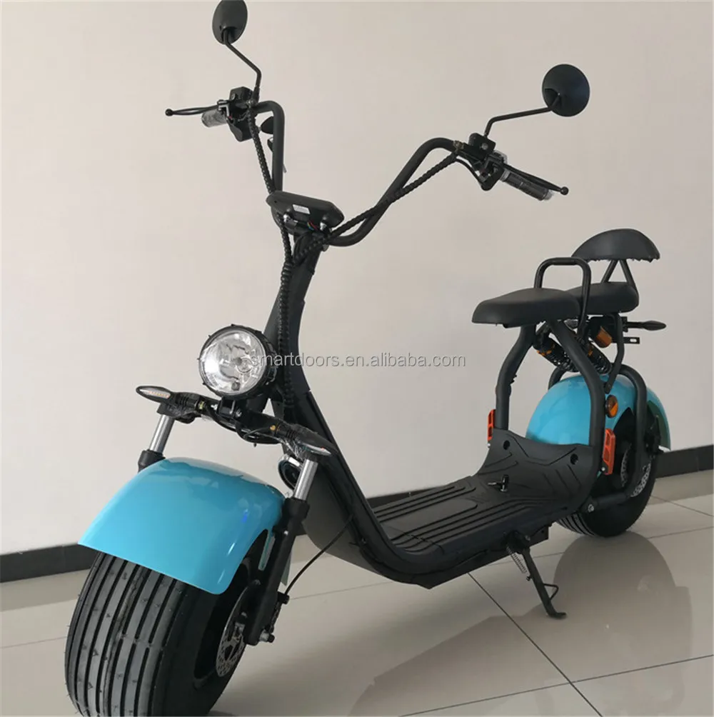 Citycoco Eec Big Wheel Electric 2 Seat Scooters 2000w For Adult Eu ...