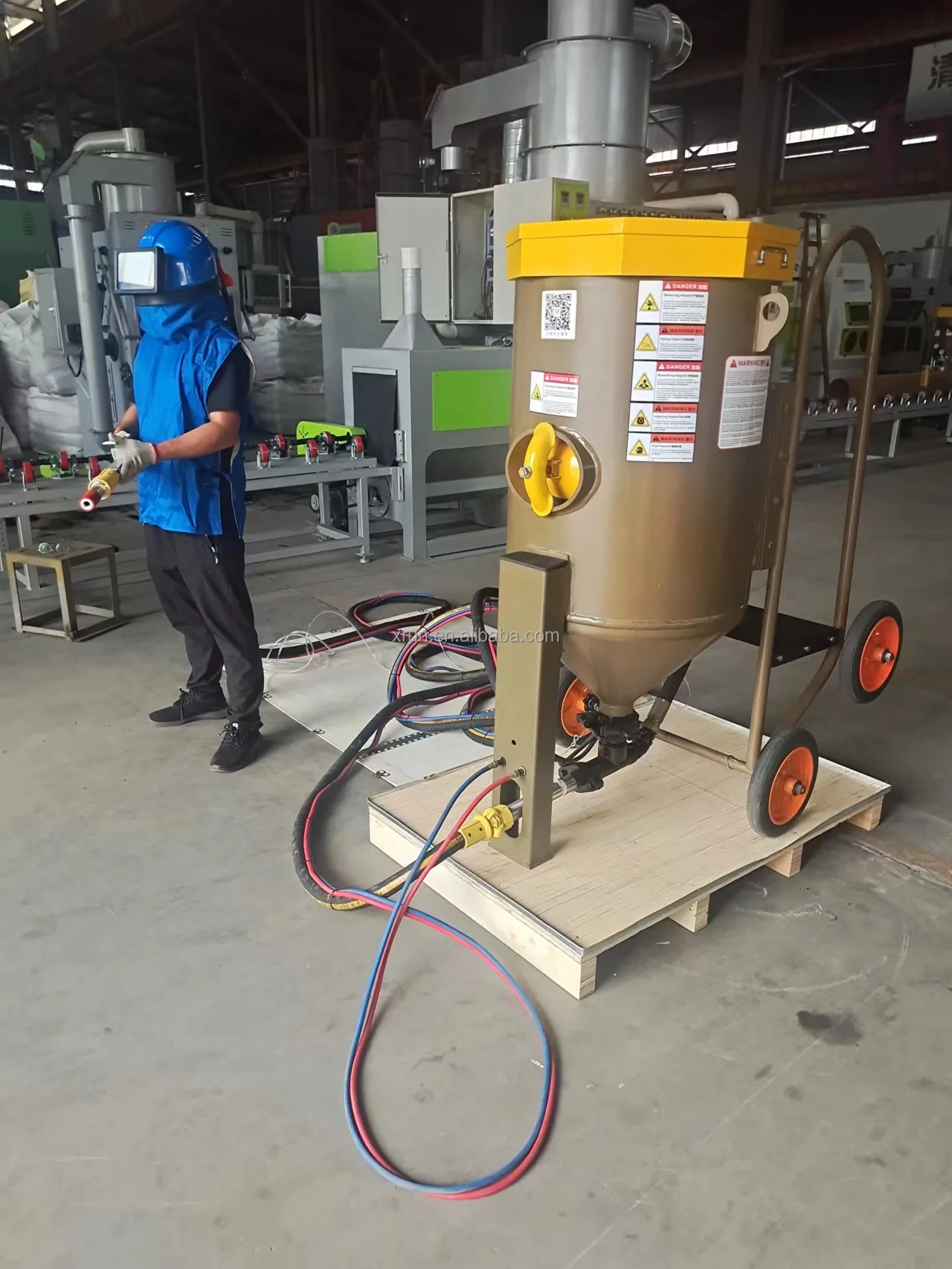 Sandblast Helmet Filter - Active Carbon Breathing Air Filter