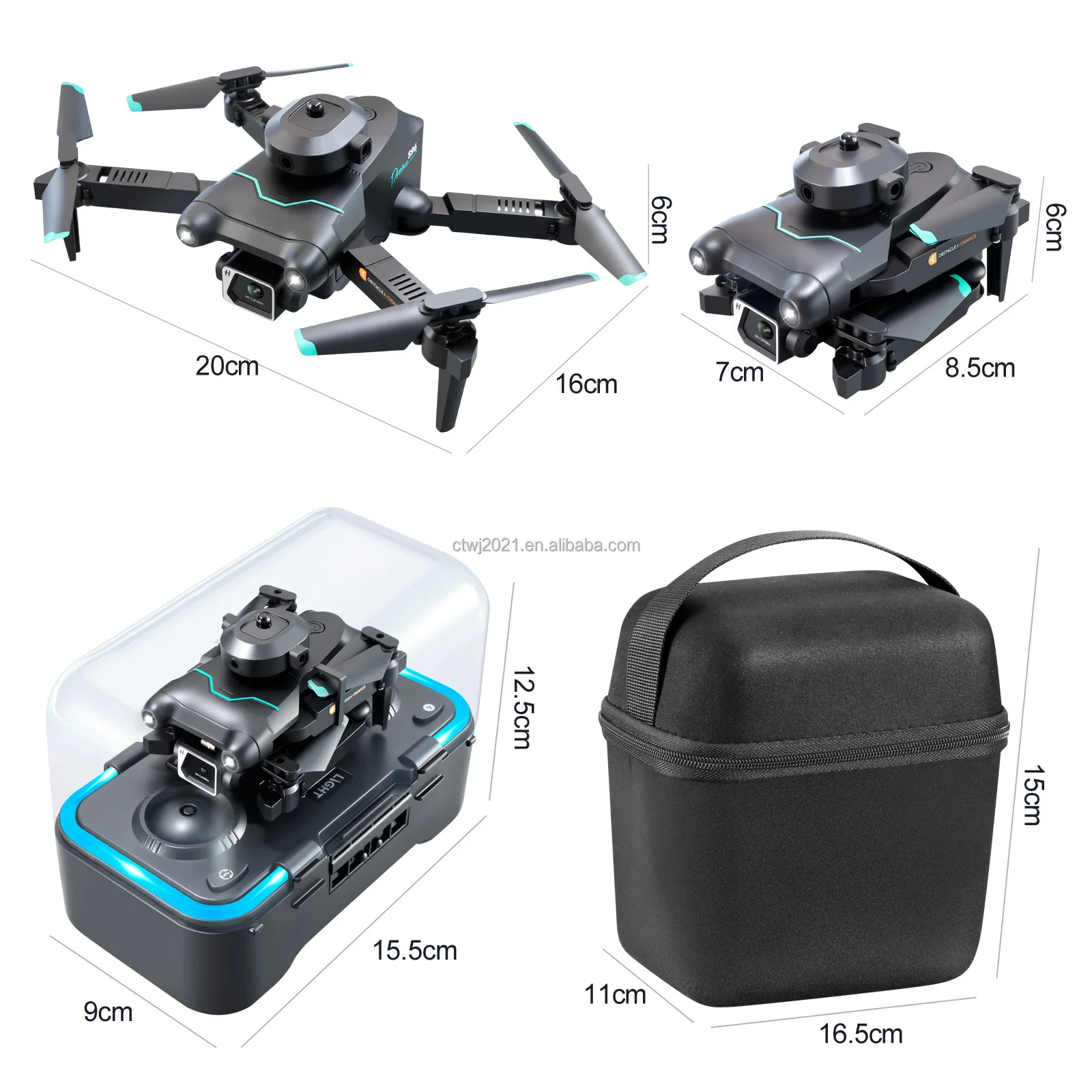 New S96 Mini Drone 4k Profesional Hd Camera With Fpv Dron Rc Plane Stabilizer Helicopter ...