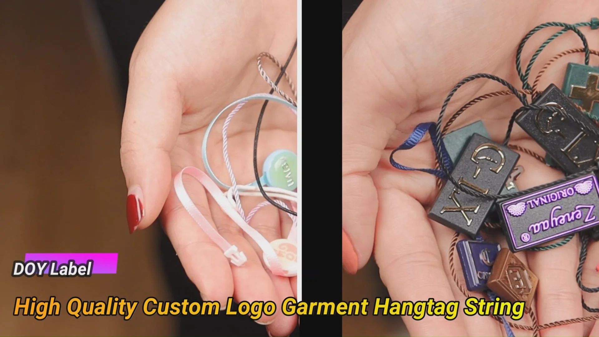 Engraved Stamping Custom Embossed Logo Metal Aluminium Hang Tags ...