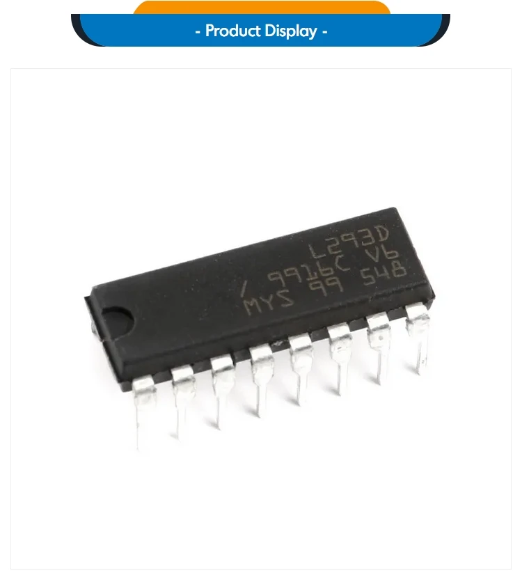 L293D DIP16 Chip Stepper Driver Chip Bidirectional/Quad Driver new ...