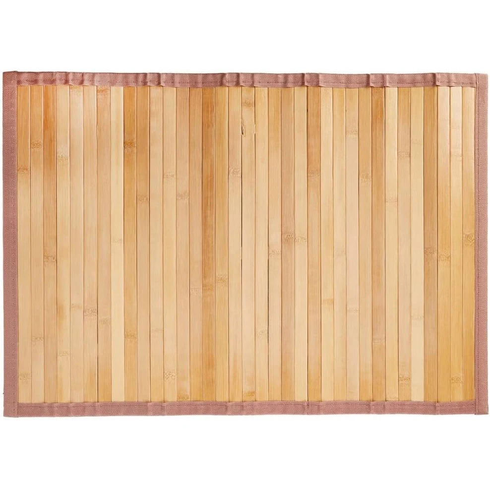 Luxury Bamboo Bath Mat - Non-Slip, Eco-Friendly, and Stylish