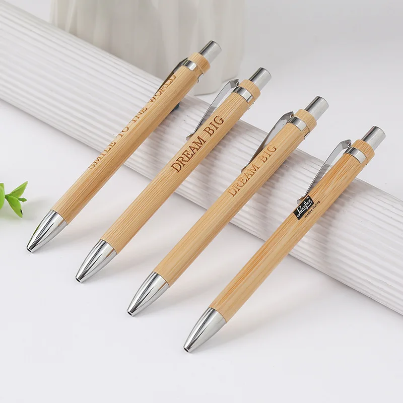 Eco-friendly Bamboo Pens with Custom Logo - Perfect for Promotion