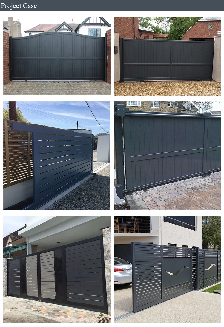 Aluminum Sliding Gates - Durable, Stylish, and Secure