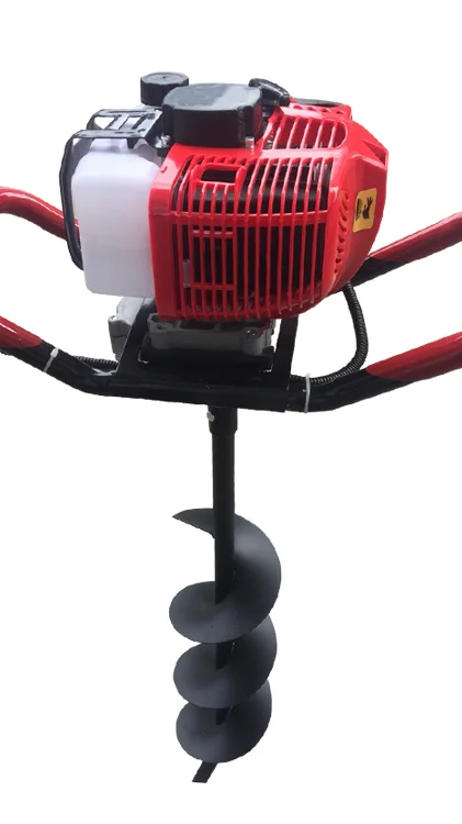 52cc Agricultural High Power Gasoline Drilling Tools Earth Auger ...