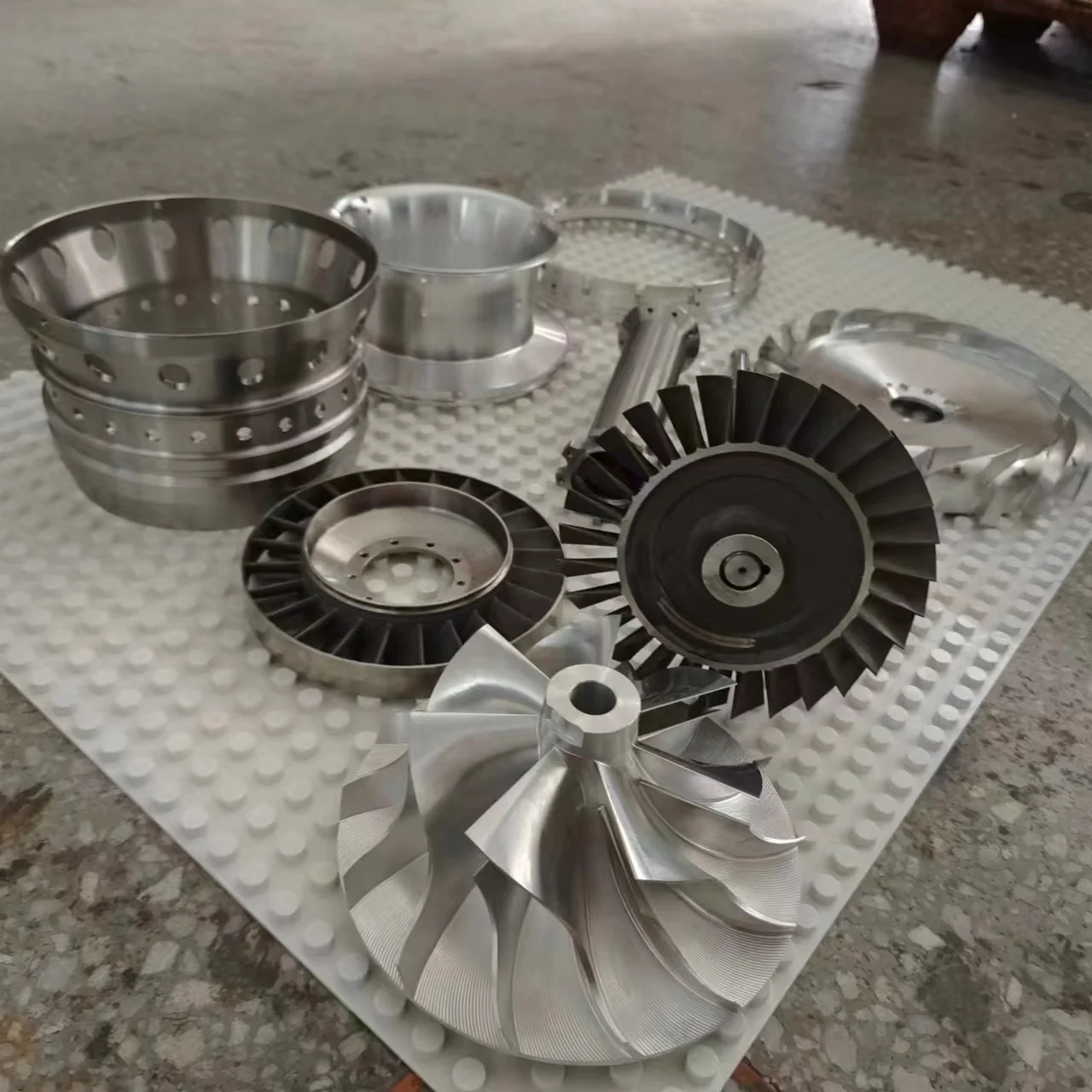 Custom RC Jet Engine - Turbojet Engine Part Aluminum Alloy