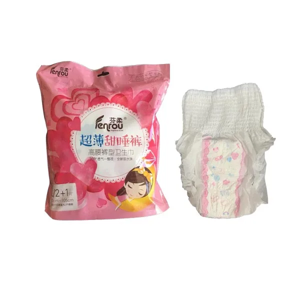 Hot Sale Disposable Menstrual Pants High Absorbent Cotton Sanitary ...