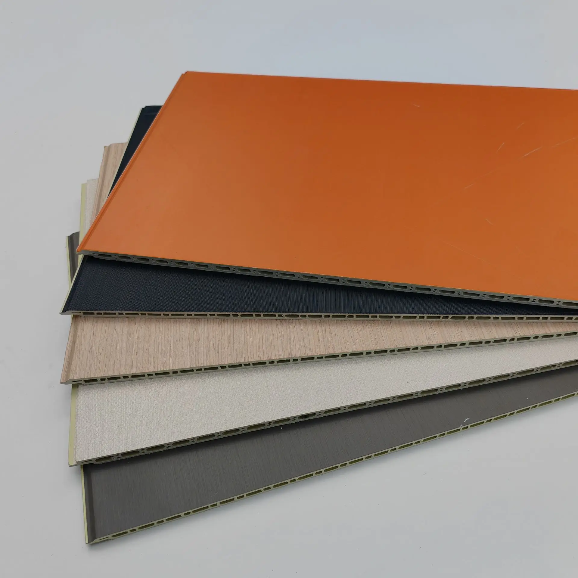 Bamboo Wood Fiber Integrated Paintless Panel PVC Quick Installation ...