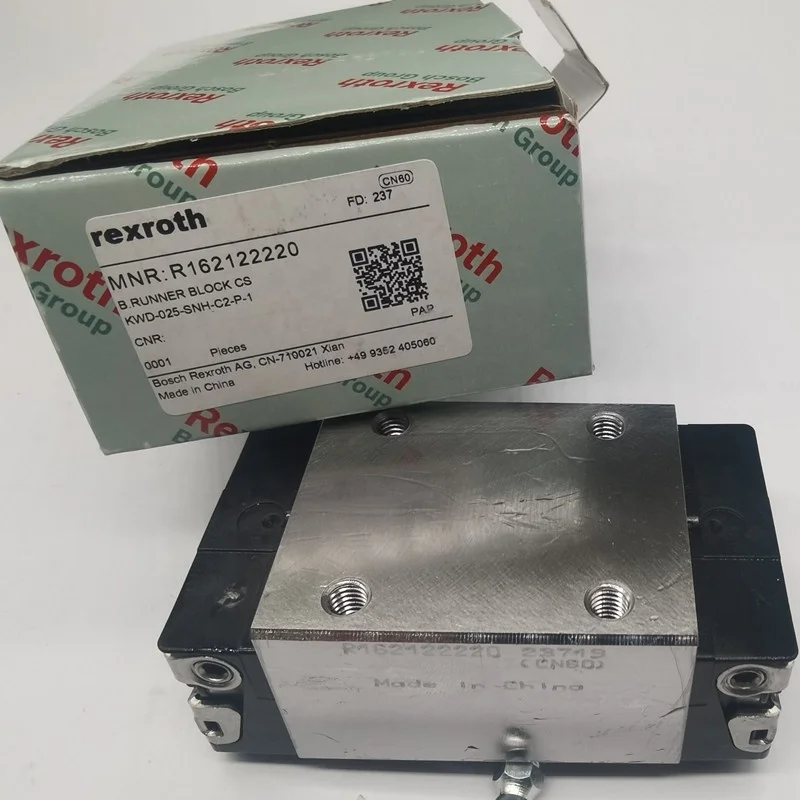 Rexroth Linear Guide Slide Rail Runner Block R162121220 R162122220 ...