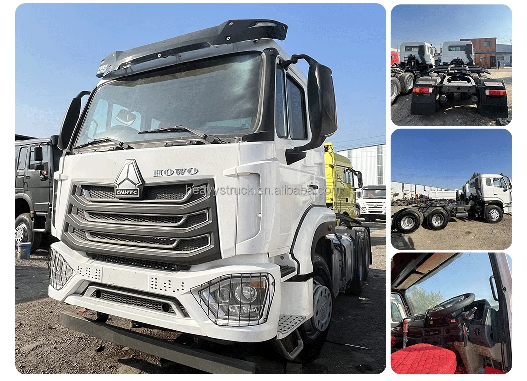 Sinotruk Howo Hohan N7 6x4 10 Wheeler Used Truck Head Euro 3 6x4 Tractor Truck with Good ...