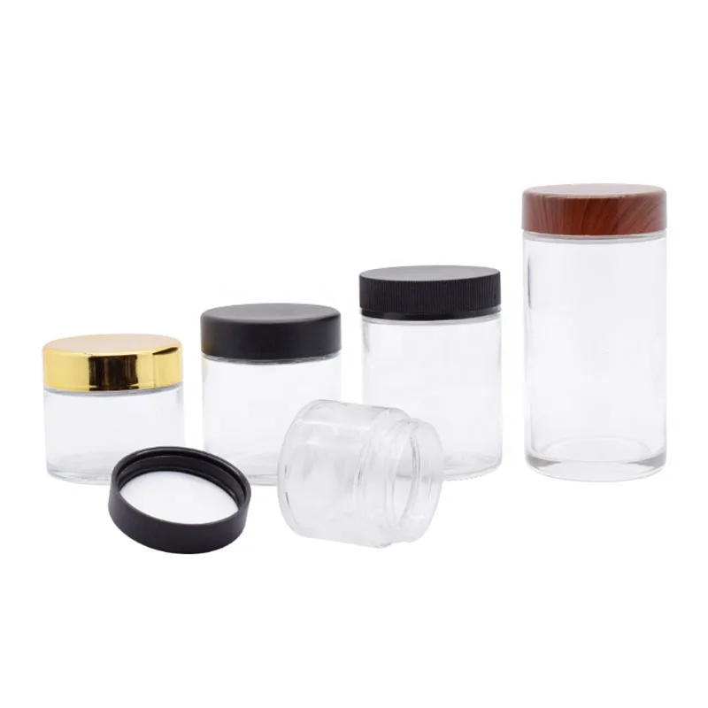 Child Proof Glass Jars - Secure & Customizable Packaging