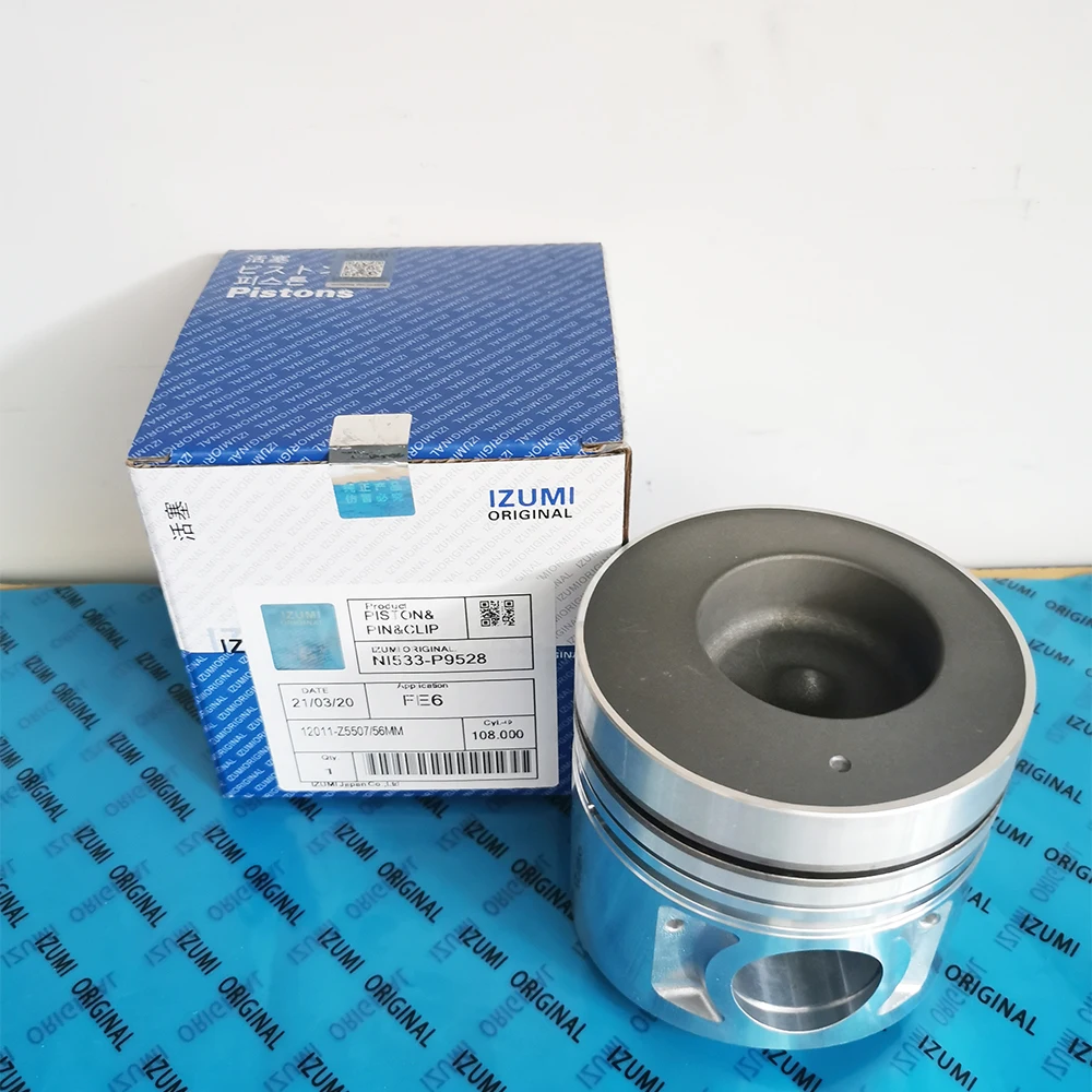 IZUMI ORIGINAL FE6 PE6 PF6 PD6 PISTON FOR NISSAN ENGINE PD6 Engine ...