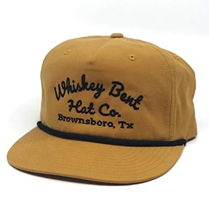 Custom Classic Vintage Rope Hat - Adjustable Snapback