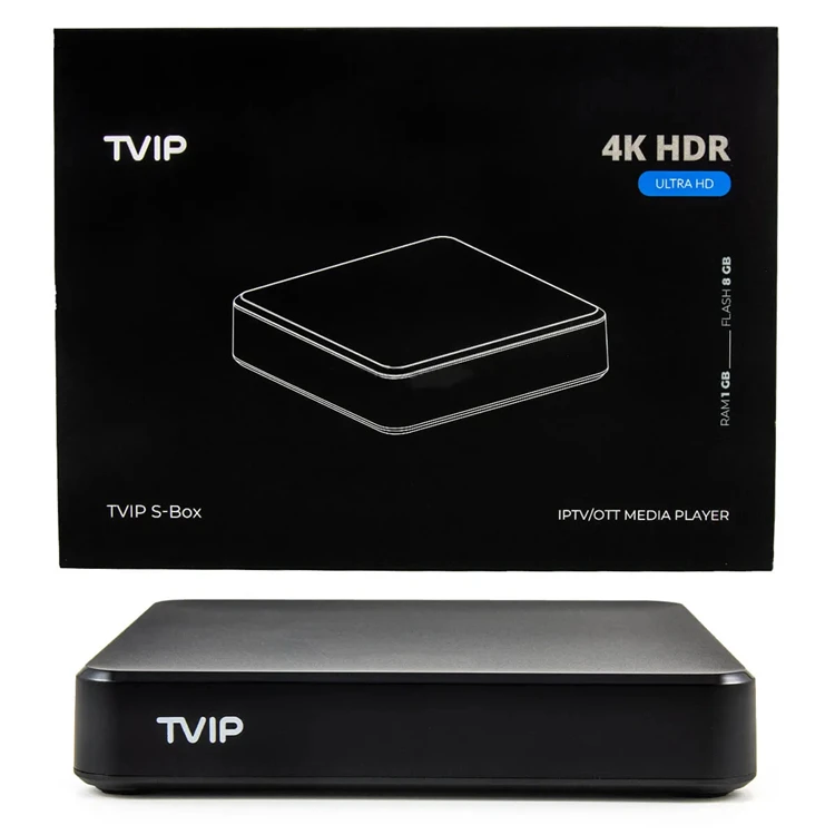 TVIP 705 605 4K IPTV Streamer with Dual Wifi & Android 11