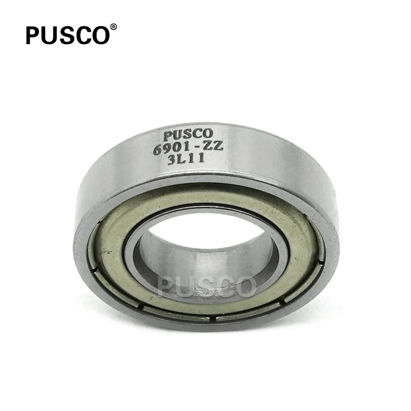 Pusco Metal Shields Chrome Steel Miniature Ball Bearing 6901zz 6091 Zz ...
